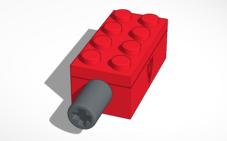 3D design Lego Brick/motor - Tinkercad
