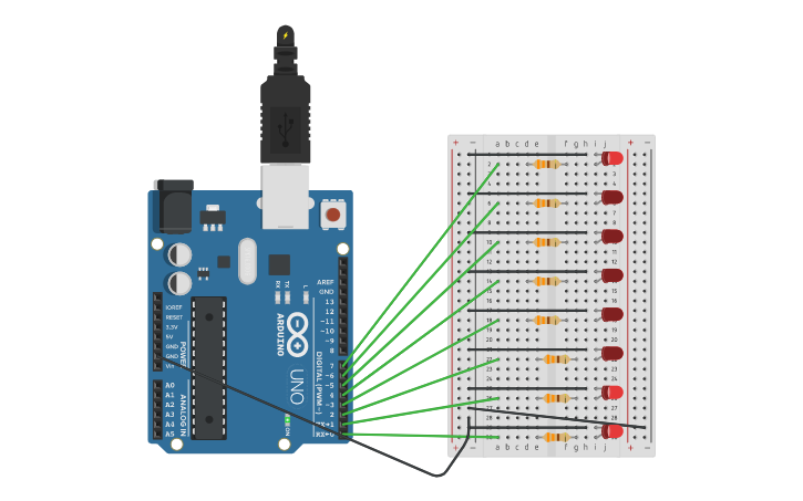 Circuit Design Bitwise Operations Tinkercad