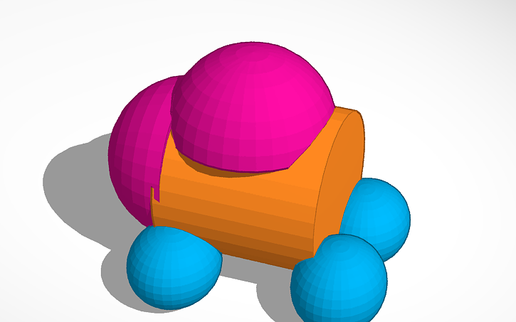 3d Design Weird Car Tinkercad