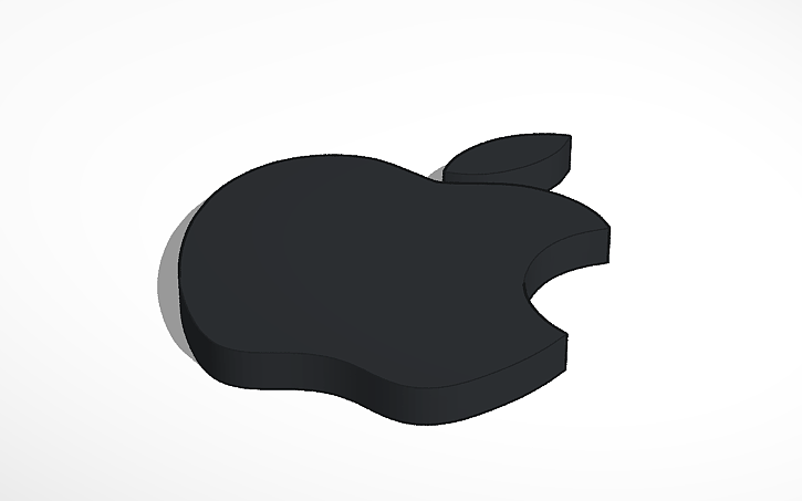 3D design APPLE - Tinkercad