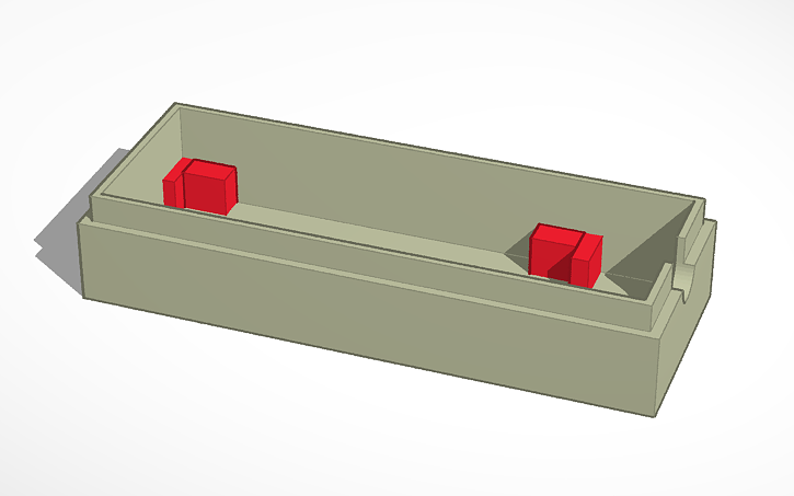 3d Design Nano Box Oled Bottom Tinkercad