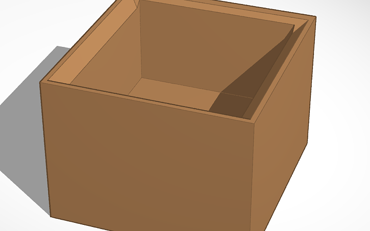 3D design A box - Tinkercad