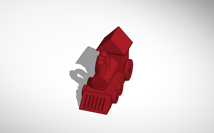 3D design Train - Tinkercad