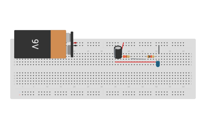 Circuit design Taller tinkercad capacitor 1000mF - Tinkercad