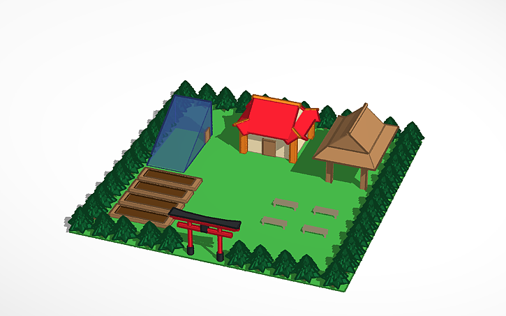 3D design outdoor classroom Jose H | Tinkercad