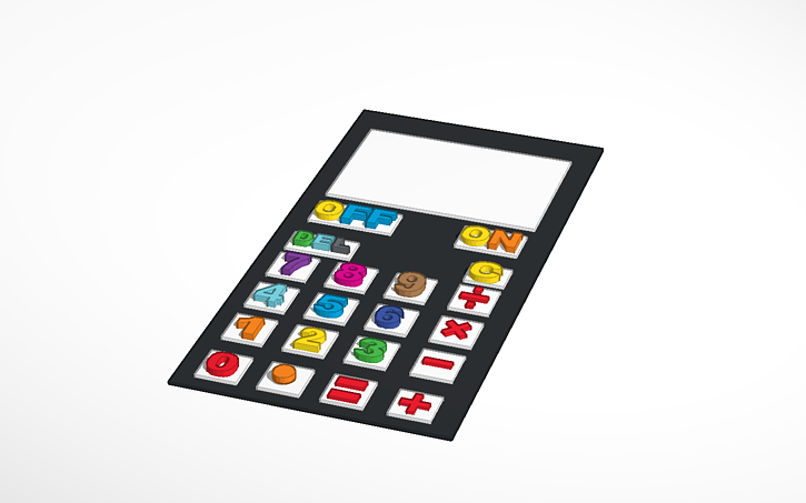 3d Design Calculator Tinkercad