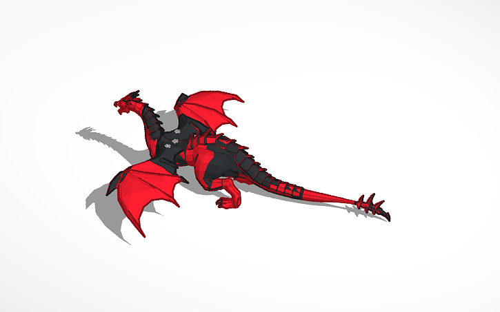 3D design Dragon - Tinkercad