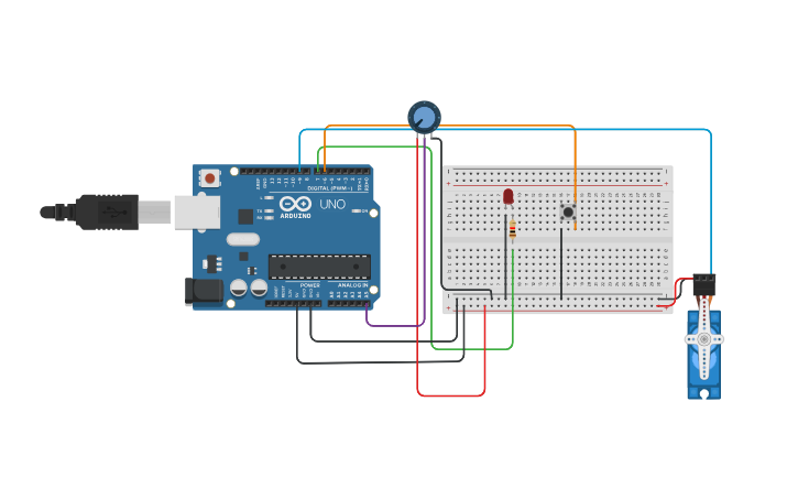 Circuit design week 7 ed - Tinkercad
