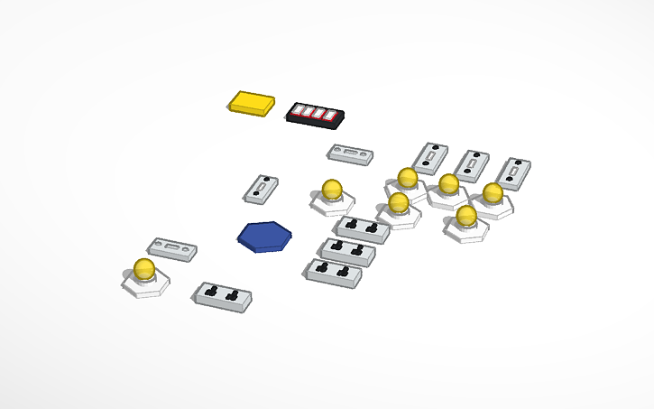 3D design circuitos electricos - Tinkercad