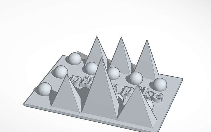3D design Pikes Pike - Tinkercad