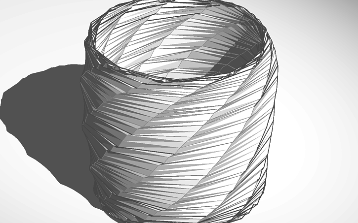 3D design Spiral Node Lamp | Tinkercad