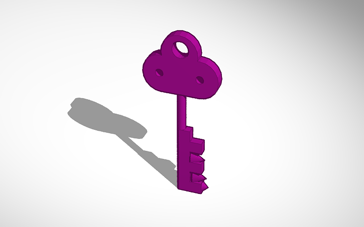 3D design Key | Tinkercad