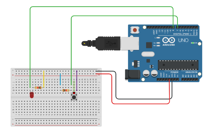 Circuit design assignment 4 pull | Tinkercad