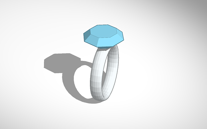 3D design Digimon Ring - Tinkercad