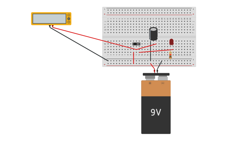 Circuit Design Applying Capacitance To Circuits Tinkercad