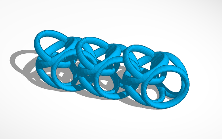 3D design Lesson: Advanced chain result - Tinkercad