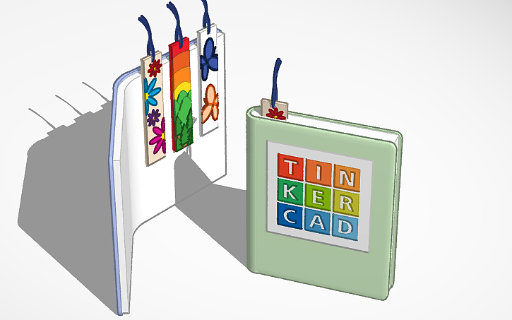 3D design Bookmark - Tinkercad
