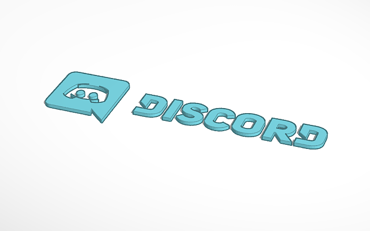 3D design Discord - Tinkercad