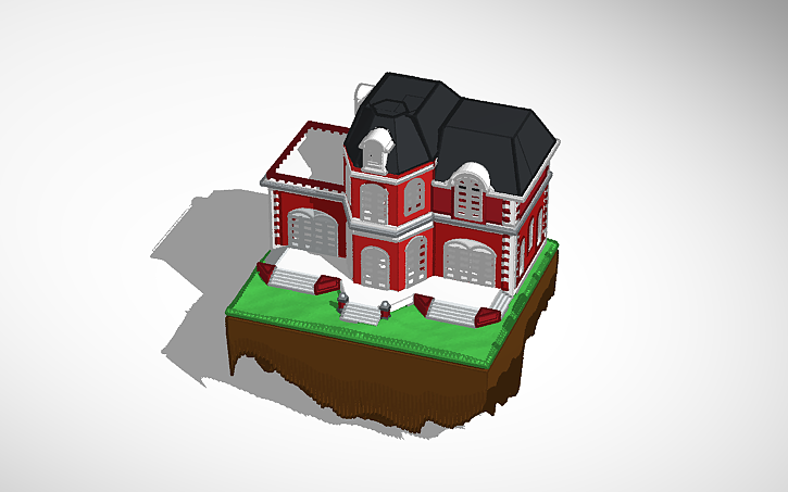 3D design Copy of mansion - Tinkercad