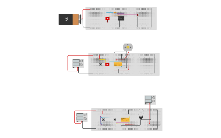 Circuit design Guillermina Palau Castellanos ELKA-El relevador - Tinkercad