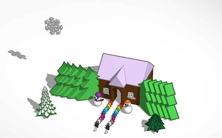 3D design Gingerbread House.KLS - Tinkercad
