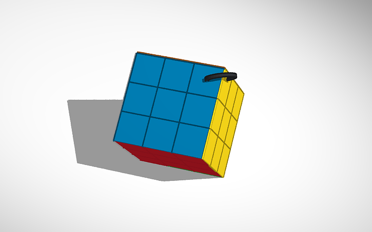 3d Design Key Chain Tinkercad