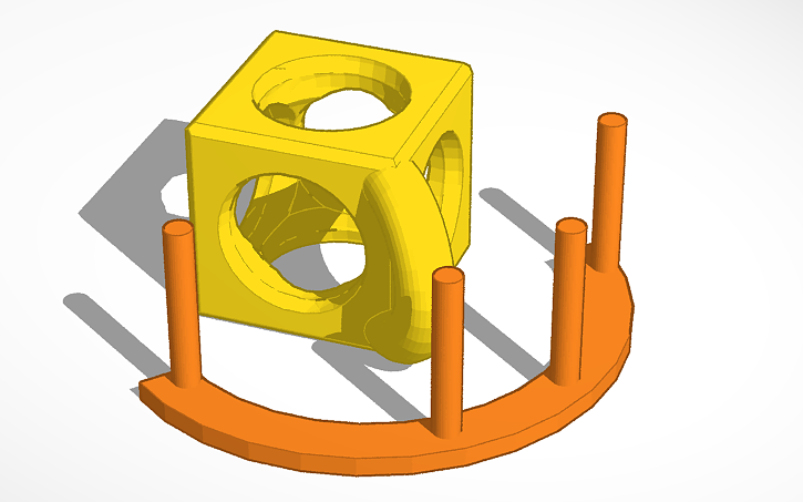 3D design Marble Cage | Tinkercad