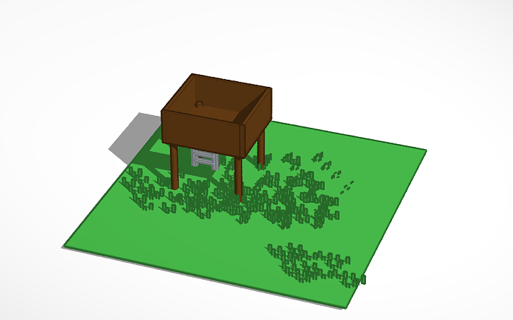 3D design Tree house for Playground (Artificial) | Tinkercad