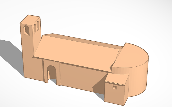 3D design ERMITA NTRA SRA DE LA ANTIGUA (CARABANCHEL) | Tinkercad
