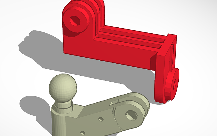 3D design gopro mount 2 | Tinkercad