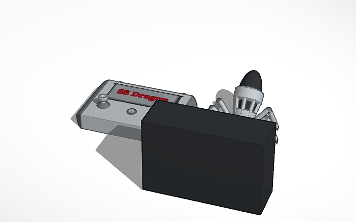 3D design Explosive spider mech - Tinkercad