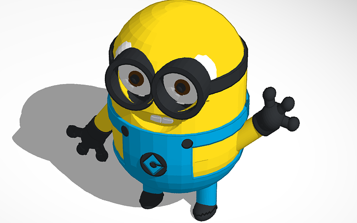 3D design Minion - Tinkercad