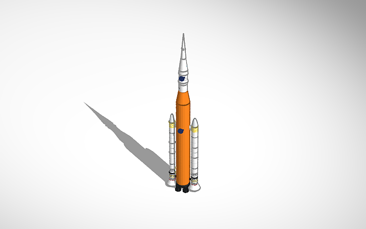 3D design SLS Block 1 | Tinkercad