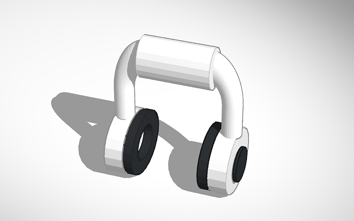3D design Ear Muffs(V3.0)(printable) - Tinkercad