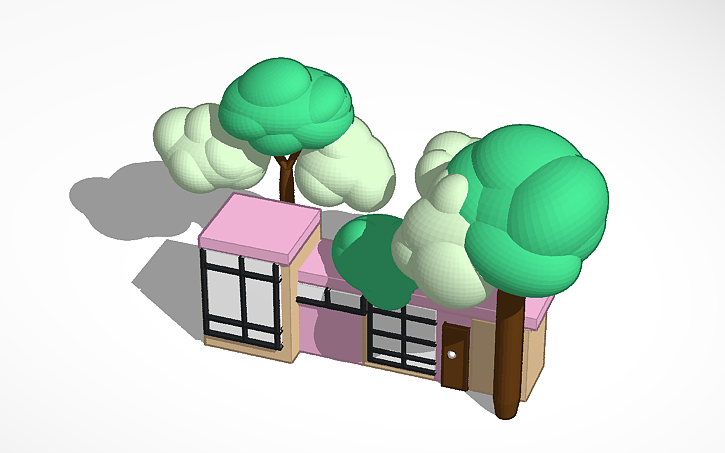 3D design school logo - Tinkercad