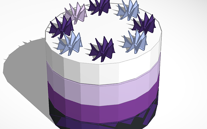 3D design Cake | Tinkercad