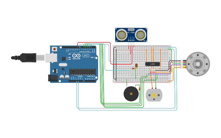 Circuit design encoder - Tinkercad