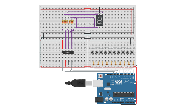 Circuit design Quiz Number 2 - Tinkercad