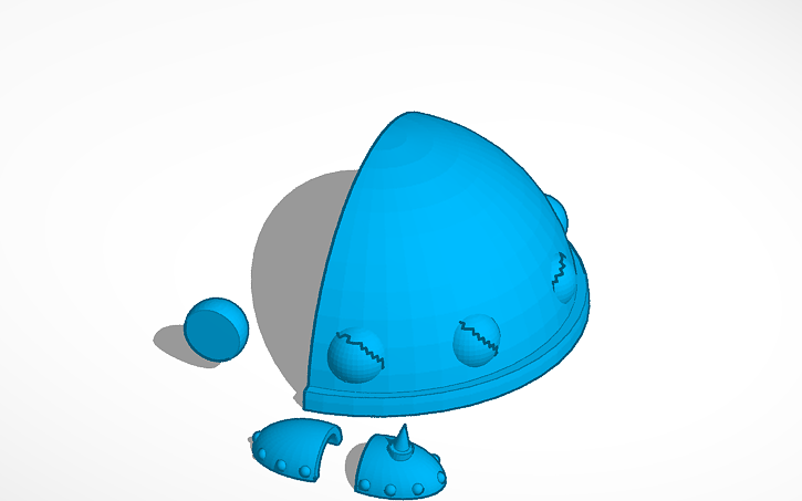 3D design Shoulder Pads V2 | Tinkercad