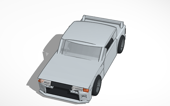 3D design Nissan R32 Skyline - Tinkercad