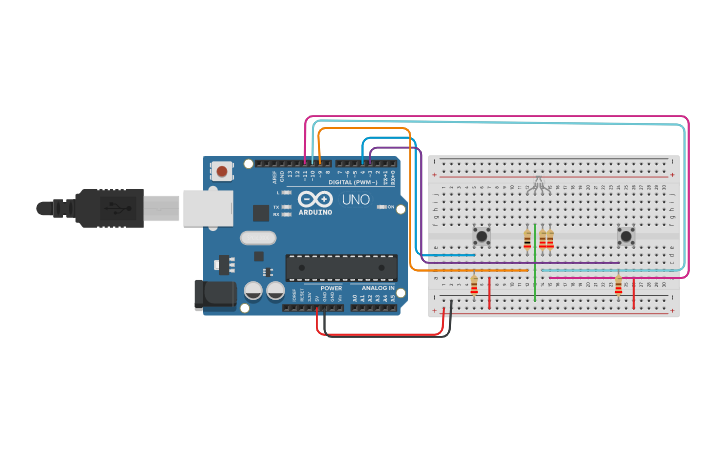 Circuit Design Copy Of Tarea 7 Tinkercad