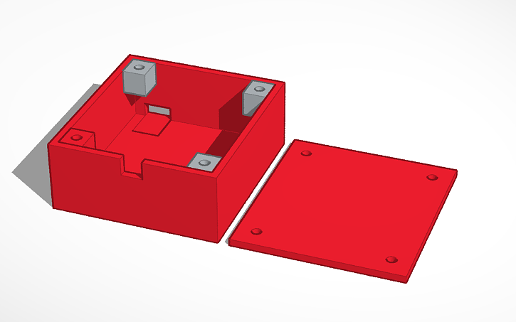 3D design Arduino Sensor Node Enclosure - Tinkercad