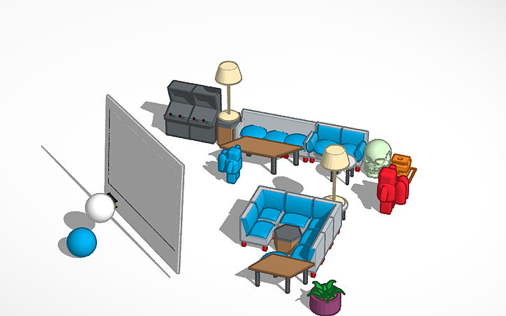 3D design The Hangout Place | Tinkercad