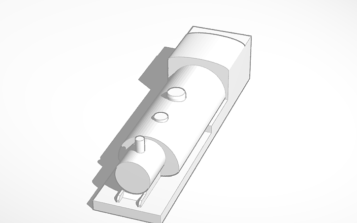 3D design TWR Oigawa Railway Percy - Tinkercad