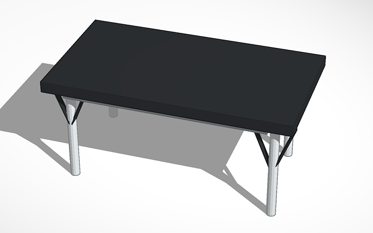 3D design Table - Tinkercad