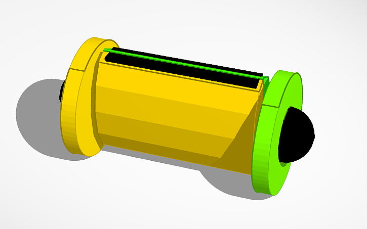 3D design NHRL Bee Roll - Tinkercad