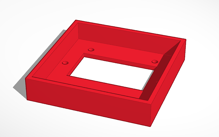 3D design Arduino_display_I2C_Oled_128x64 - Tinkercad