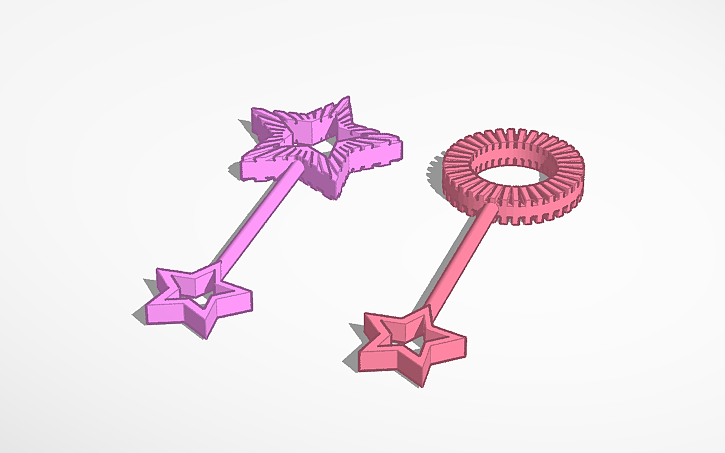 3D design My Bubble Wands! - Tinkercad