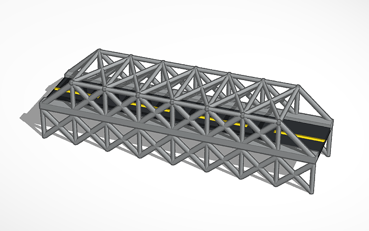 3D design Bridge - Tinkercad