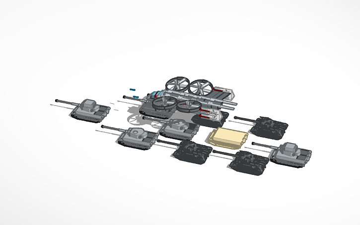 3D design Attack Squad - Tinkercad